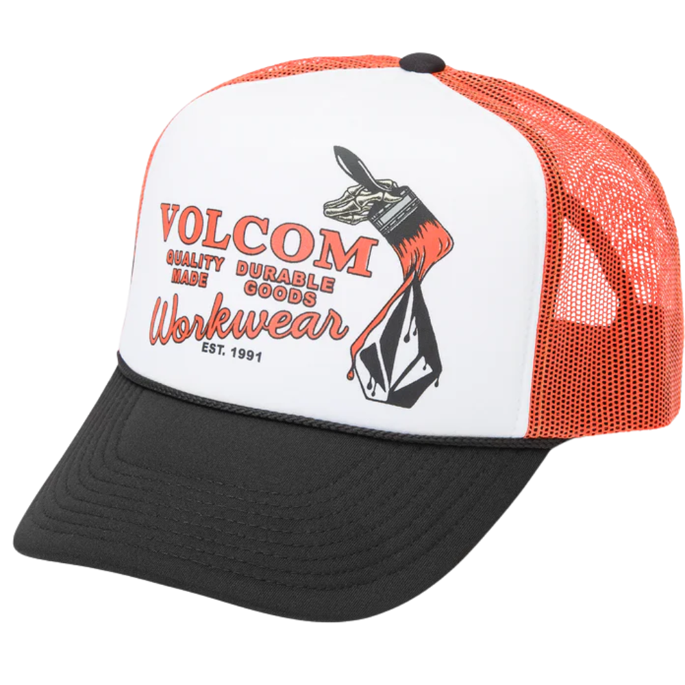 Volcom Even Lay Workwear Cap Orange – Stoked Boardshop