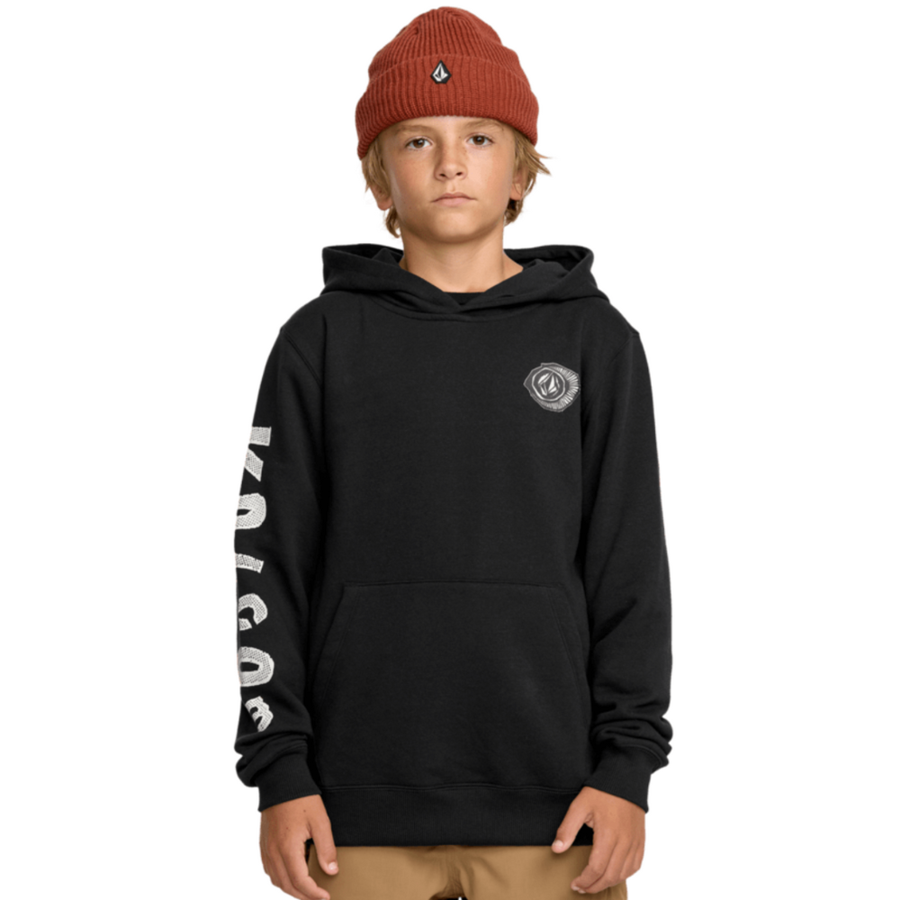 Volcom Kids Youth Essential Hoodie Black – Stoked Boardshop